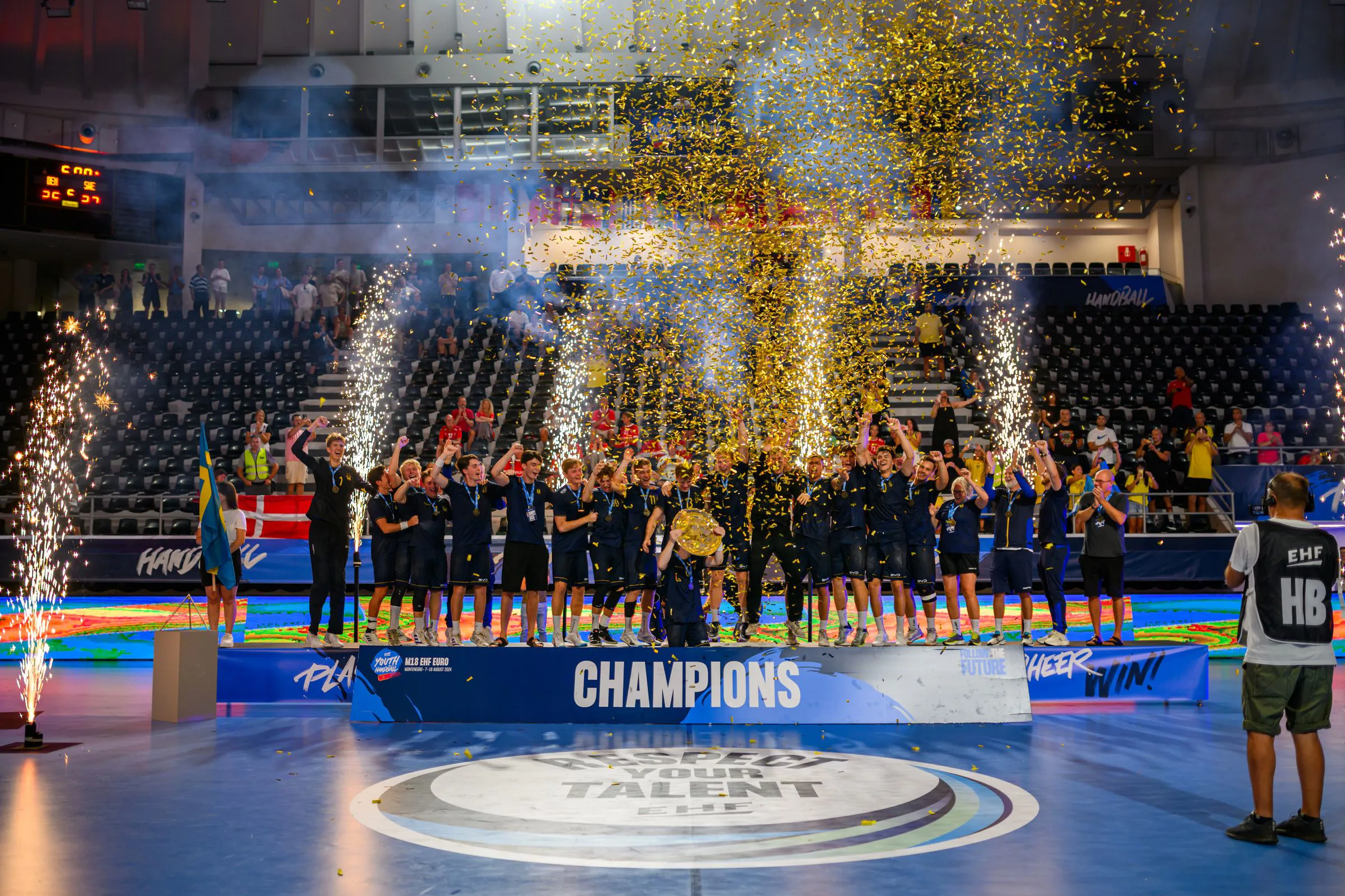Sweden take third trophy after overtime thriller